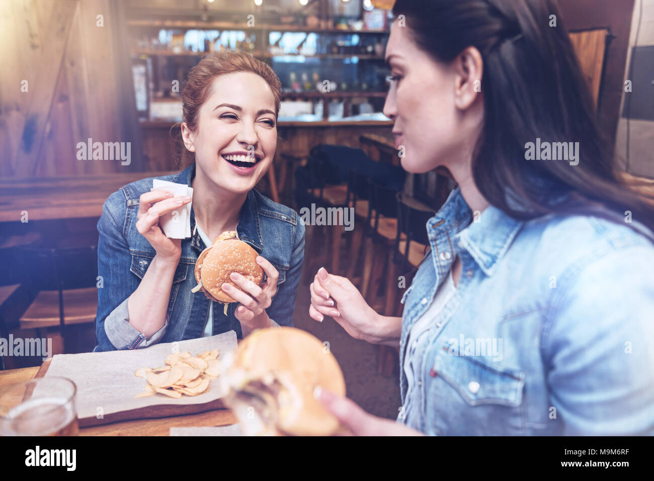 Laughing burger hi-res stock photography and images - Alamy