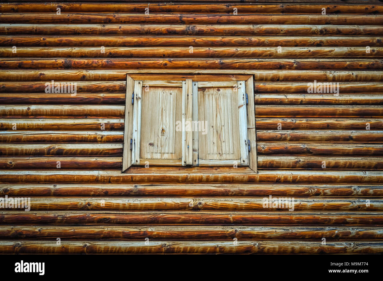 Old pine shutters hi-res stock photography and images - Alamy