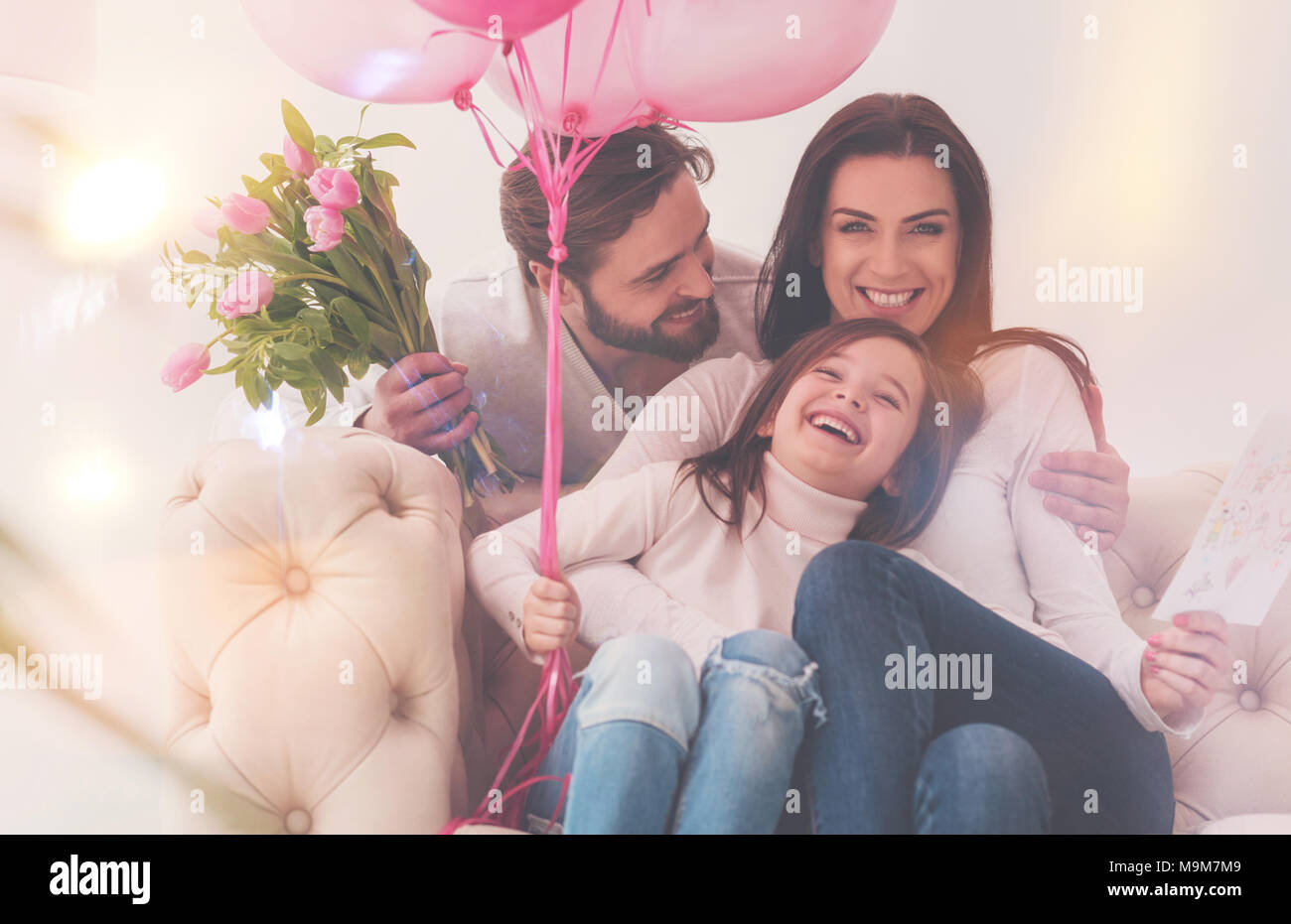 Dear family hi-res stock photography and images - Alamy
