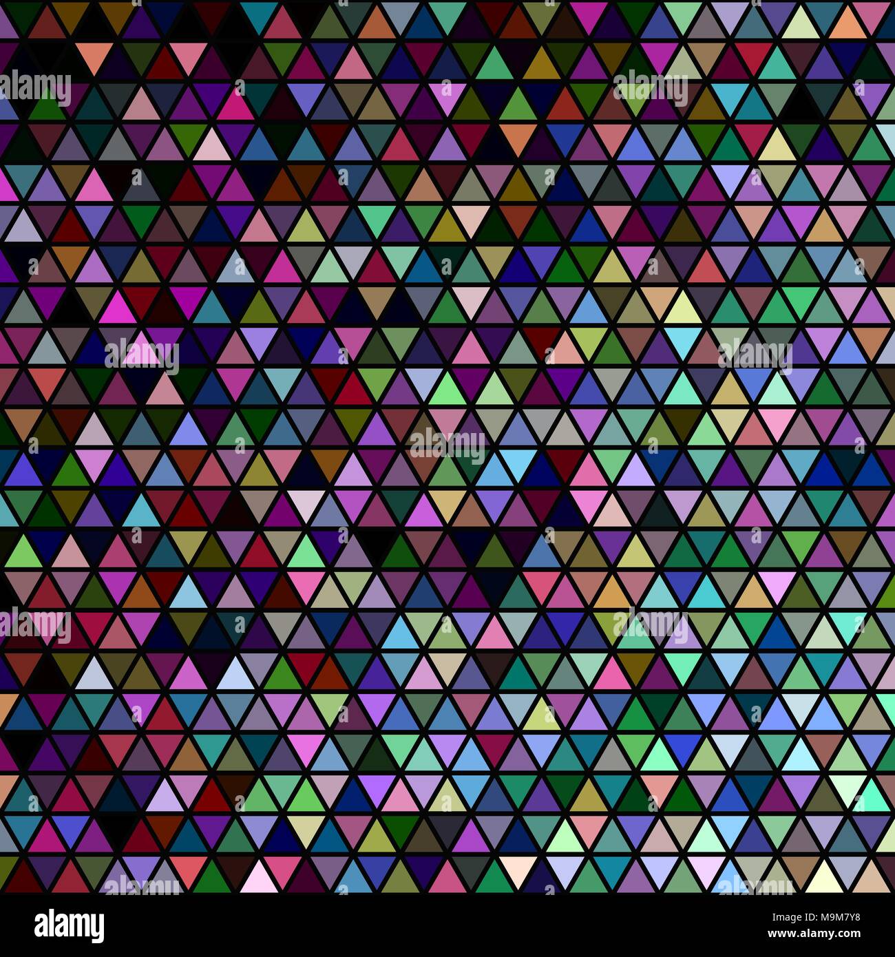 Abstract retro triangle grid background - vector design Stock Vector ...