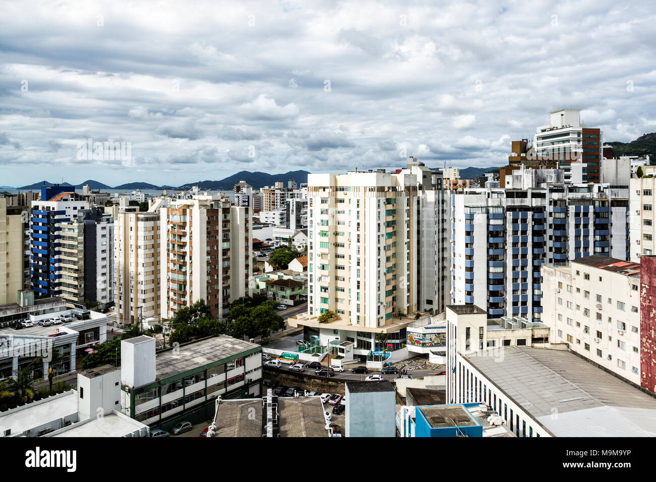 Florianopolis skyline in santa catarina hi-res stock photography and ...