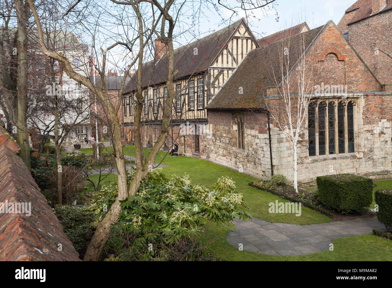 Merchant Adventurer's Hall, in York,North Yorkshire,England,UK Stock ...