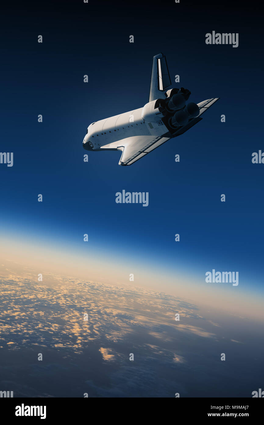 Space shuttle landing hi-res stock photography and images - Alamy