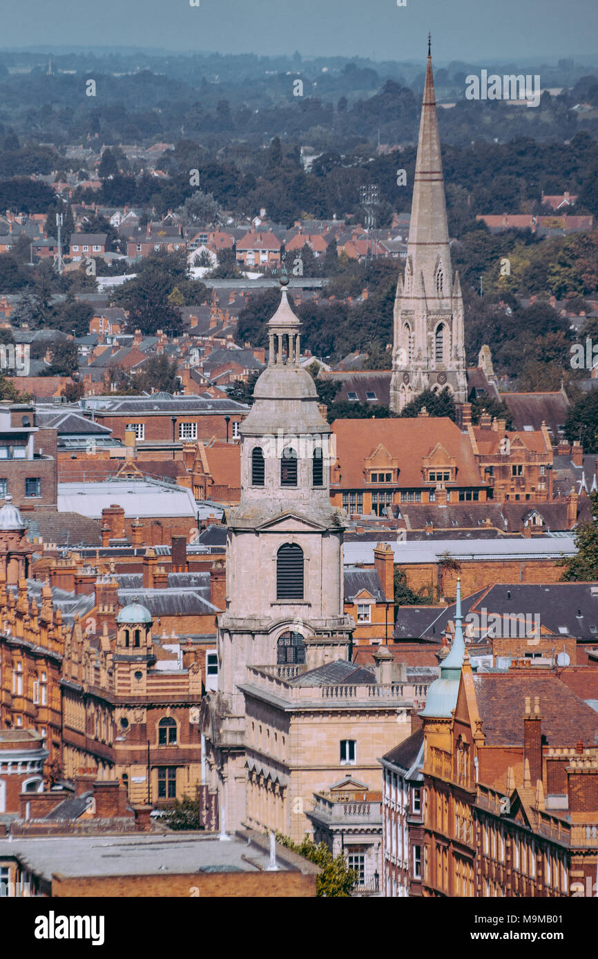 Worcester river cathedral aerial hi-res stock photography and images ...