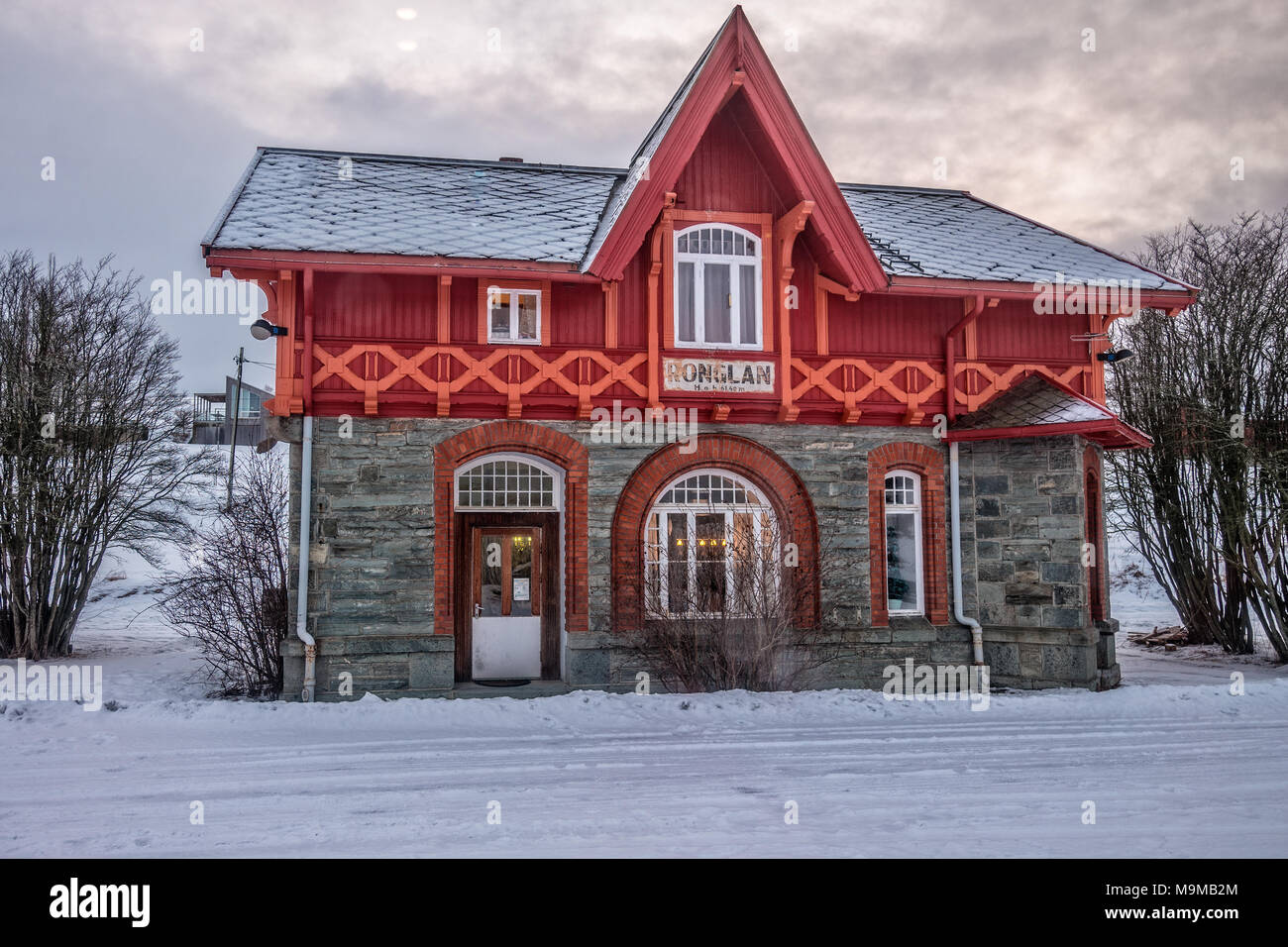 Ronglan train station hi-res stock photography and images - Alamy