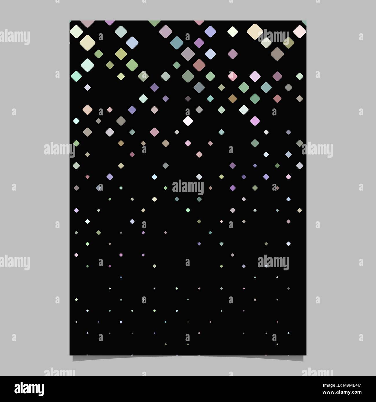 Geometrical Diagonal Square Pattern Background Page Template Stock Vector Image And Art Alamy