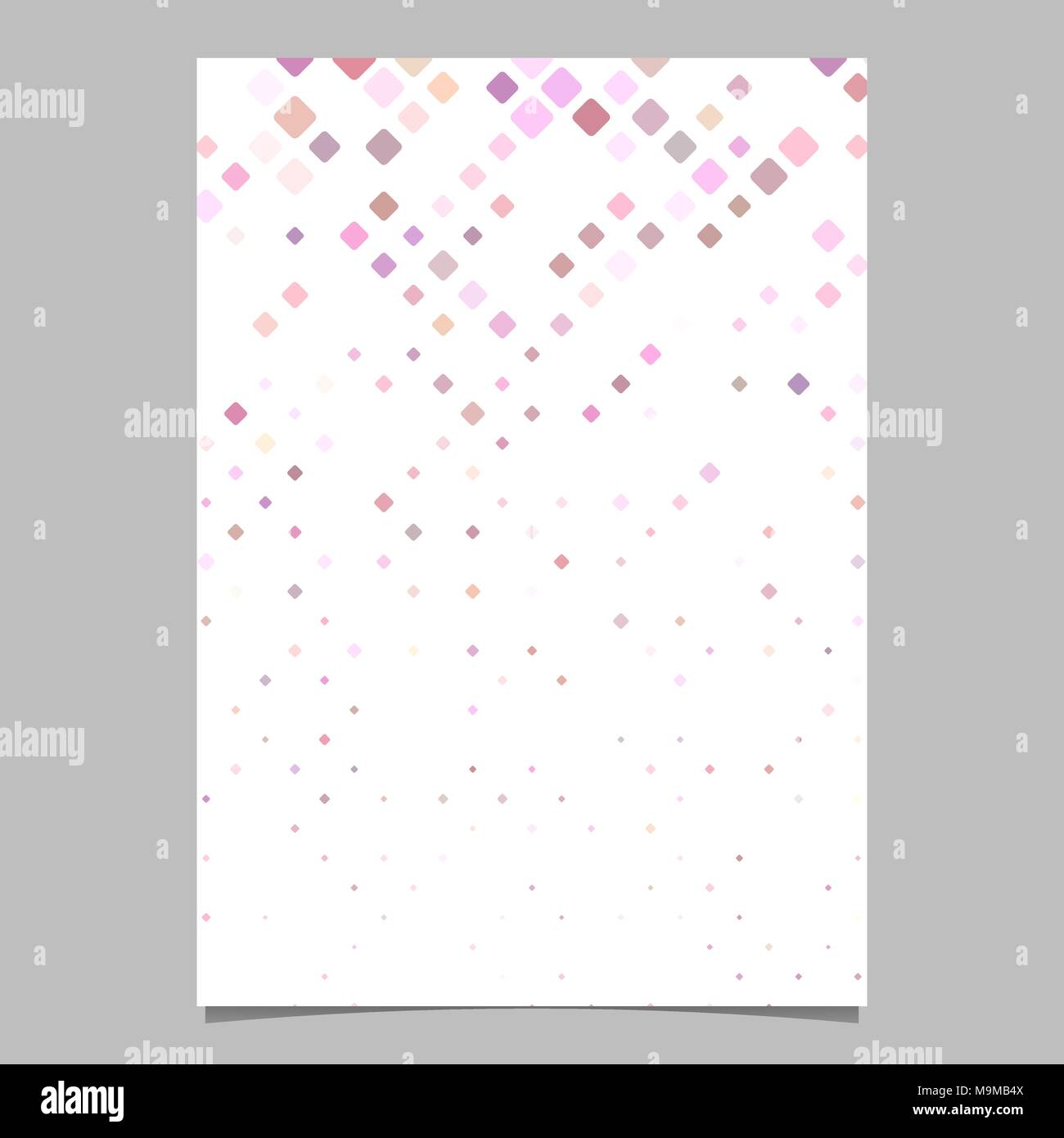 Abstract Square Pattern Brochure Background Template Stock Vector Image And Art Alamy