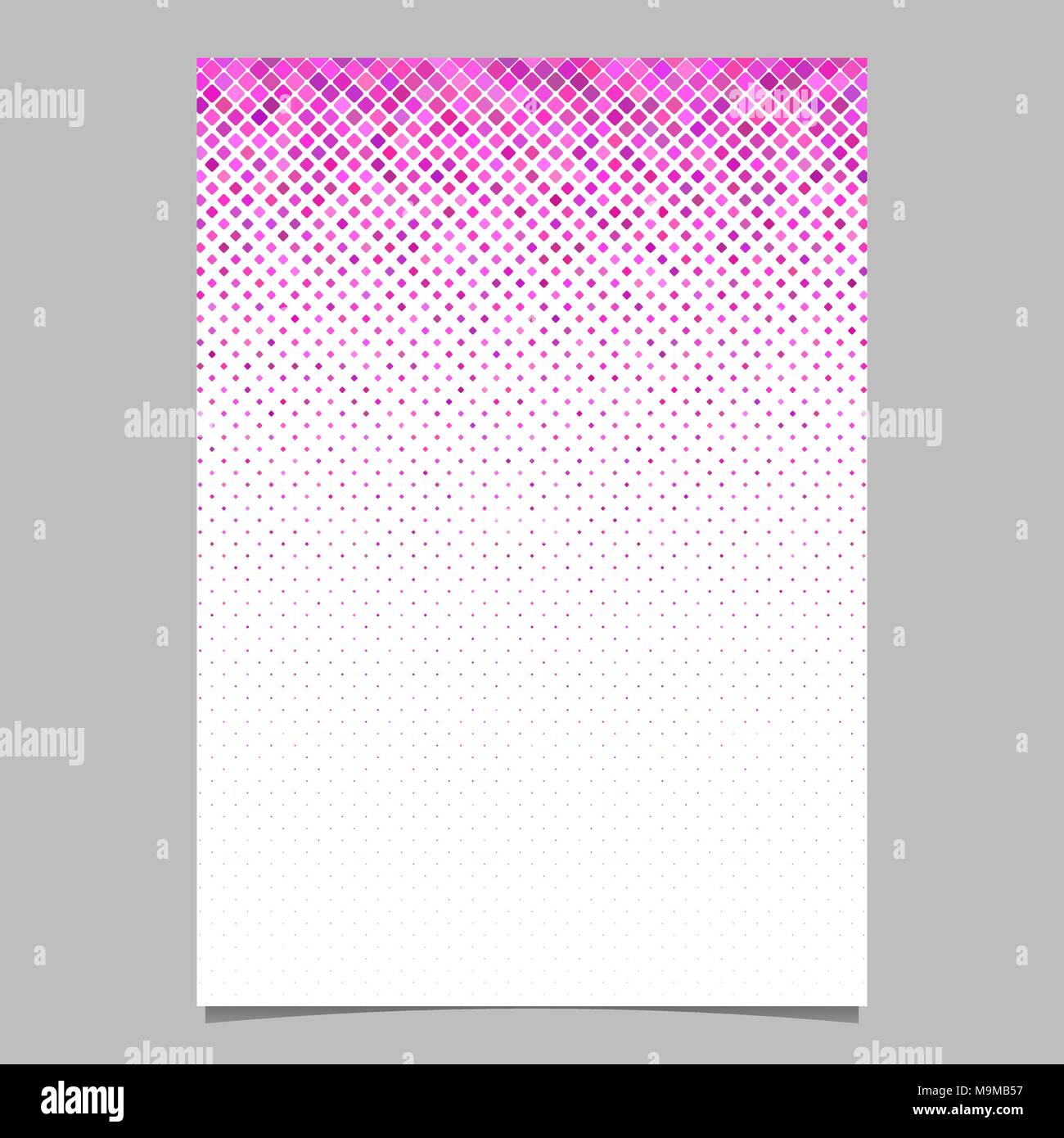 Geometric Rounded Square Pattern Brochure Background Template Stock Vector Image And Art Alamy