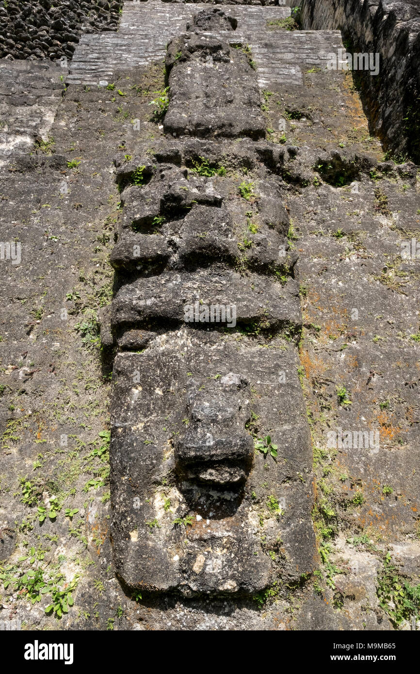 Mayan Stone Head Carving High Resolution Stock Photography and Images ...