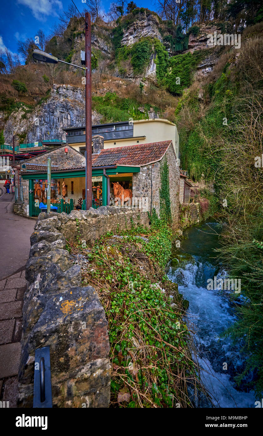 Cheddar caves cheese hi-res stock photography and images - Alamy