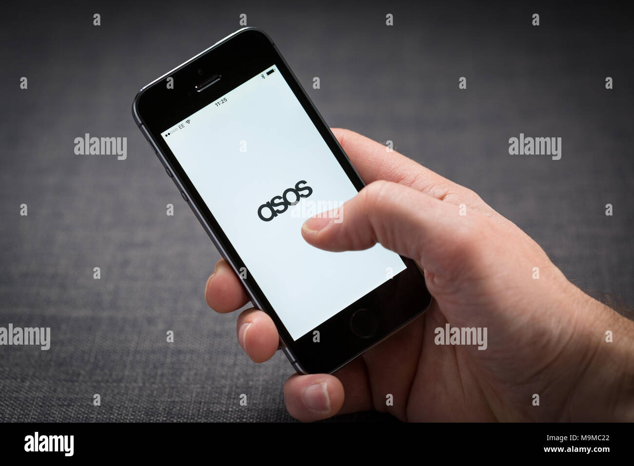 ASOS fashion shopping app on an iPhone Stock Photo - Alamy