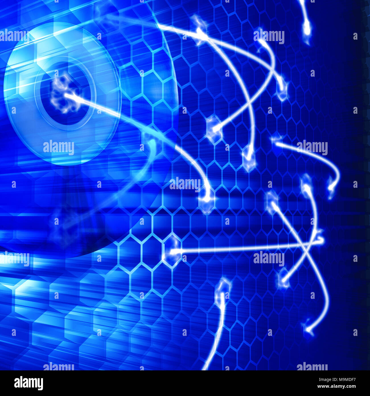 Data transfer graphic background 3d rendering Stock Photo - Alamy