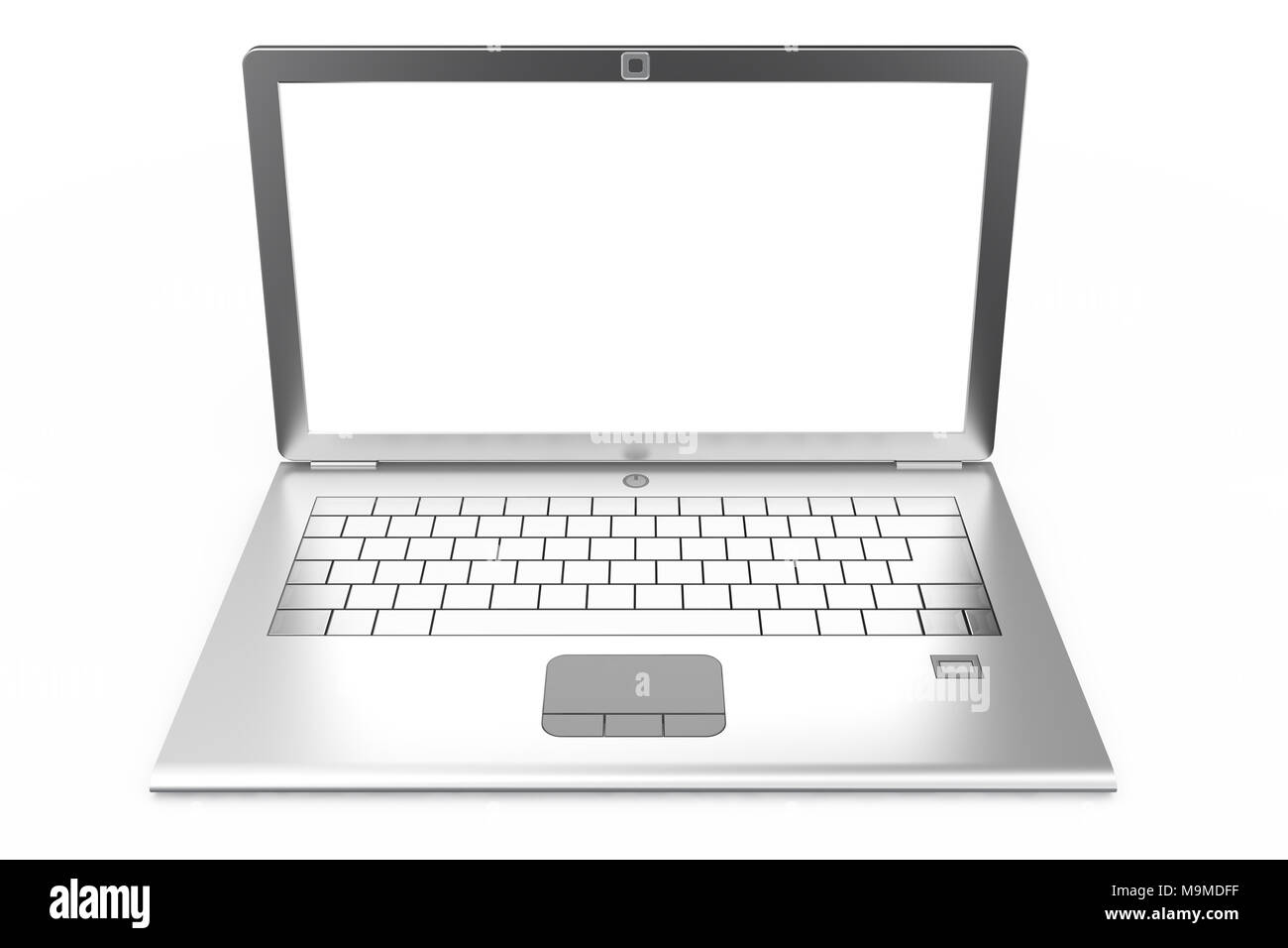 Simple notebook 3d rendering Stock Photo - Alamy