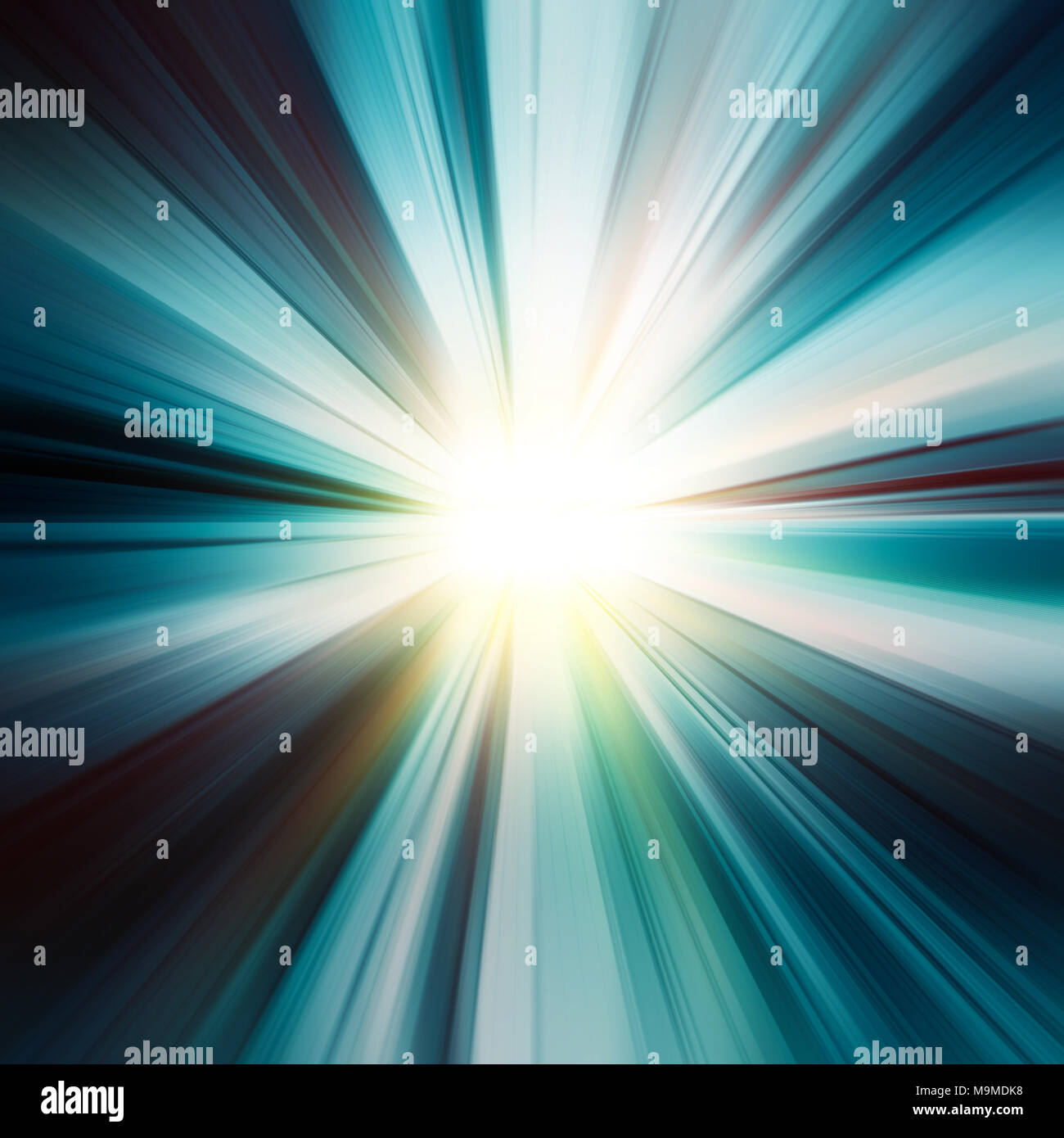 Color tunnel 3d rendering Stock Photo - Alamy