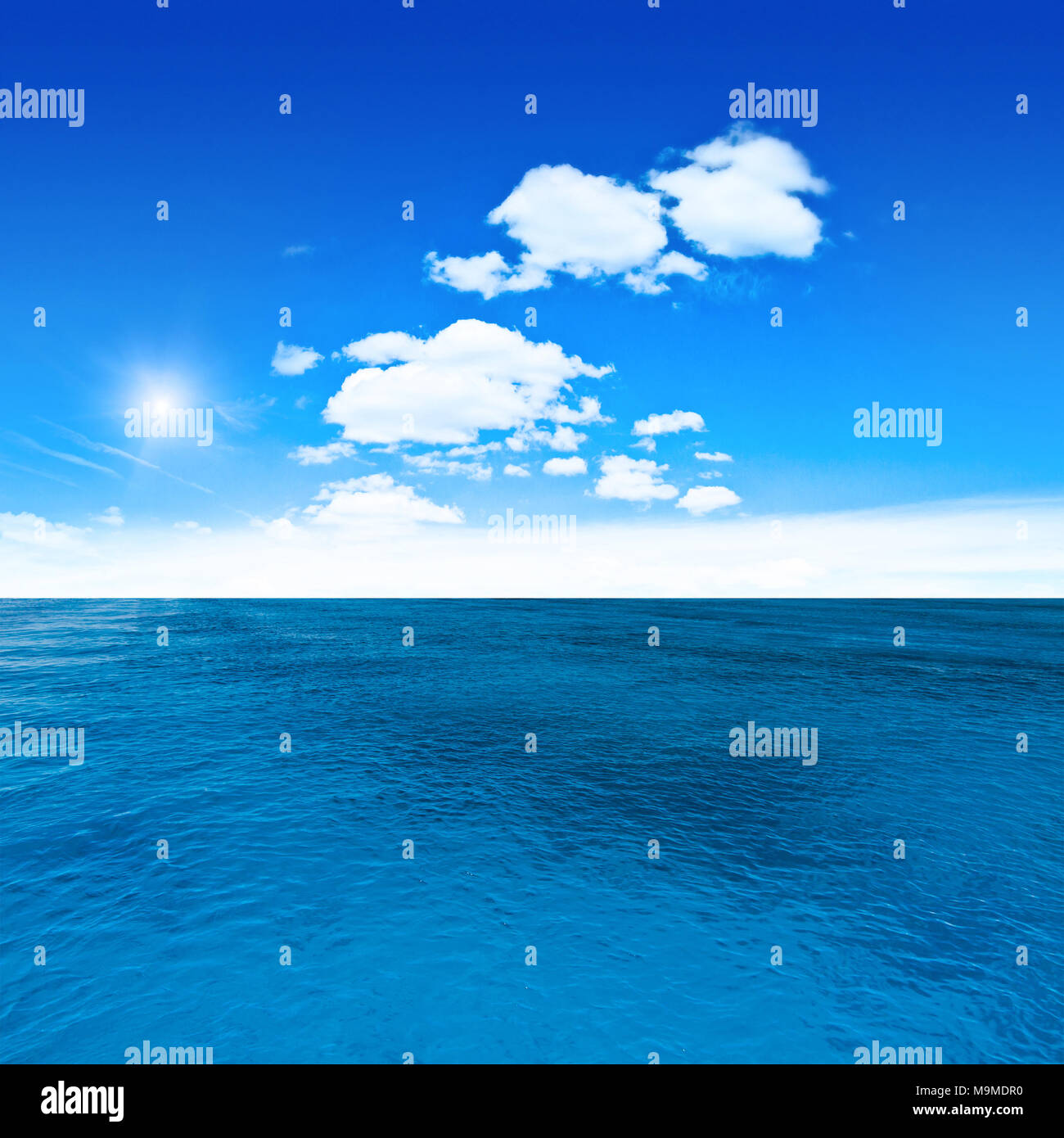 Ocean travel outdoor scene Stock Photo - Alamy