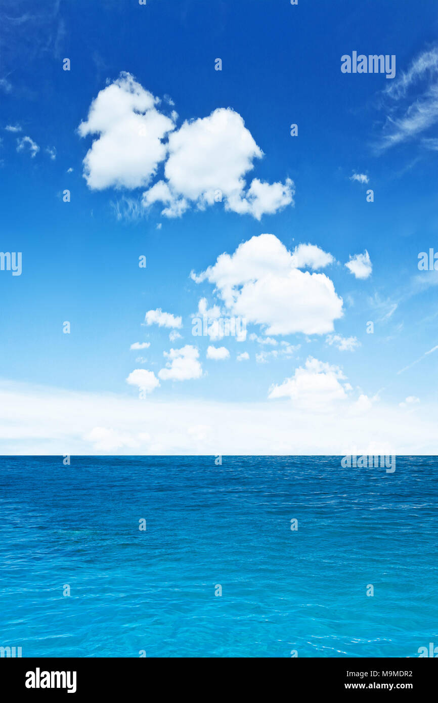 Sky and sea Stock Photo - Alamy
