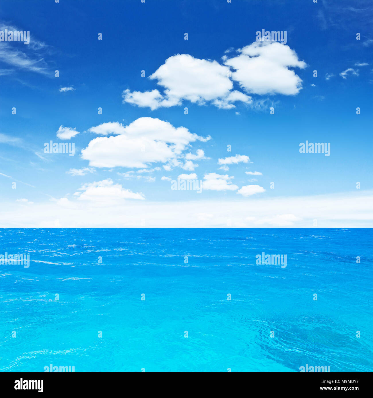 Sea and sky Stock Photo - Alamy