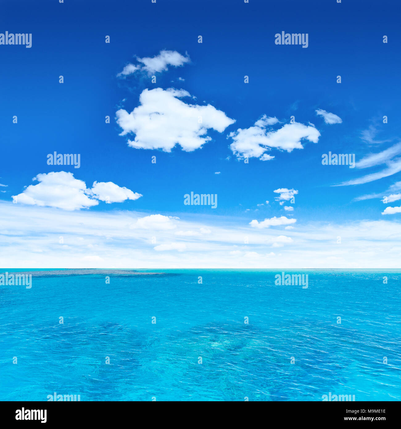 Sea and sky Stock Photo - Alamy