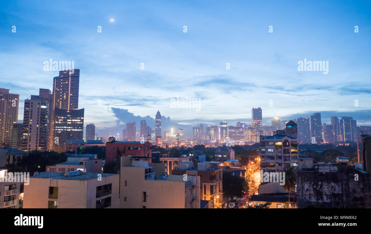 Makati skyline hi-res stock photography and images - Alamy