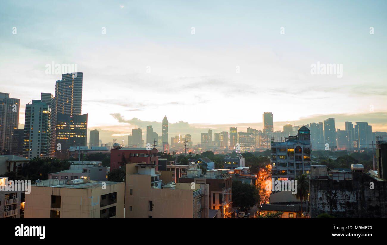 Makati skyline hi-res stock photography and images - Alamy