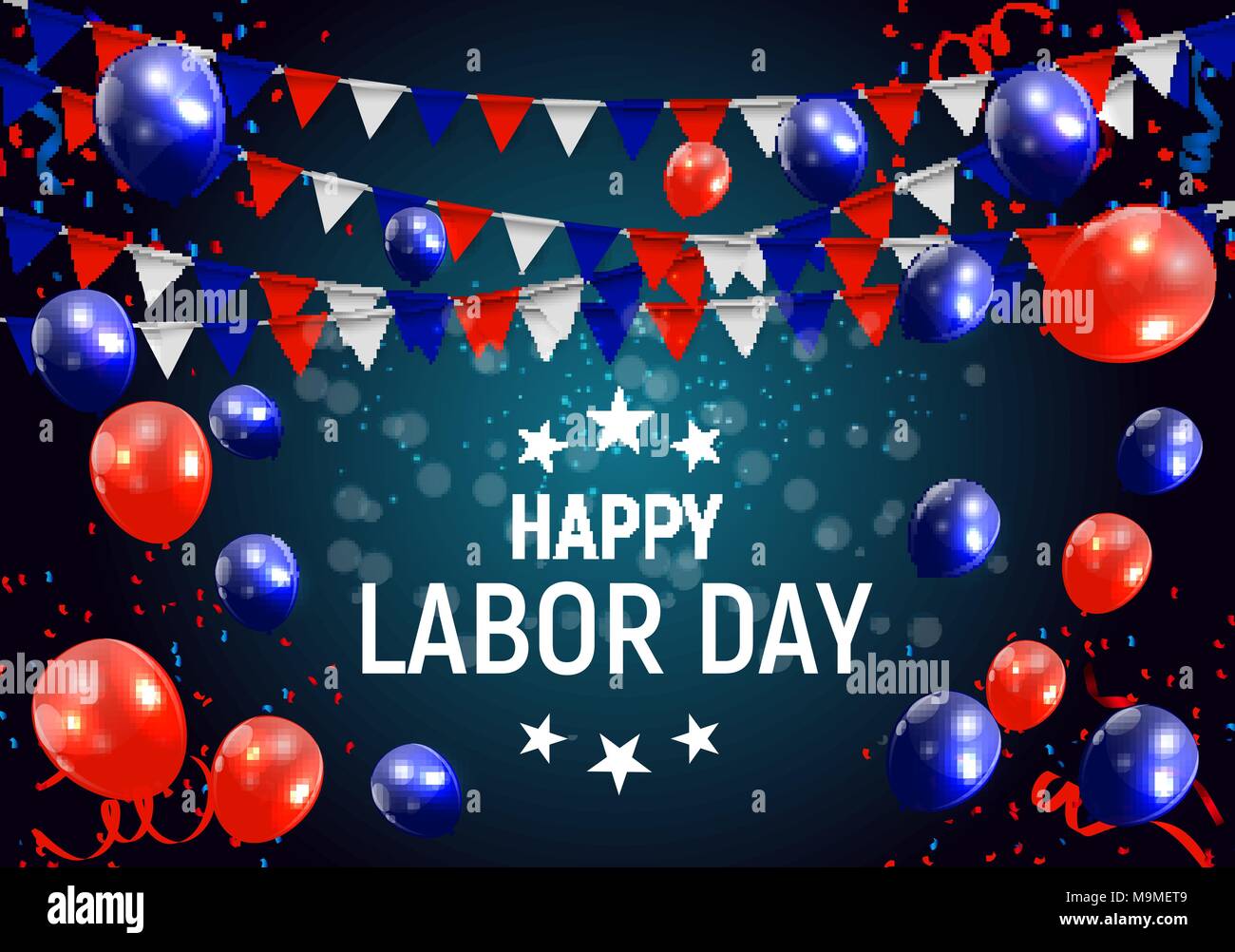 Labor party poster Stock Vector Images - Alamy