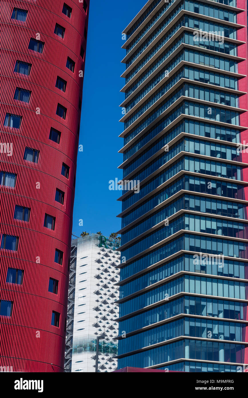 Fira de Barcelona buildings by Japanese architect Toyo Ito.Barcelona ...