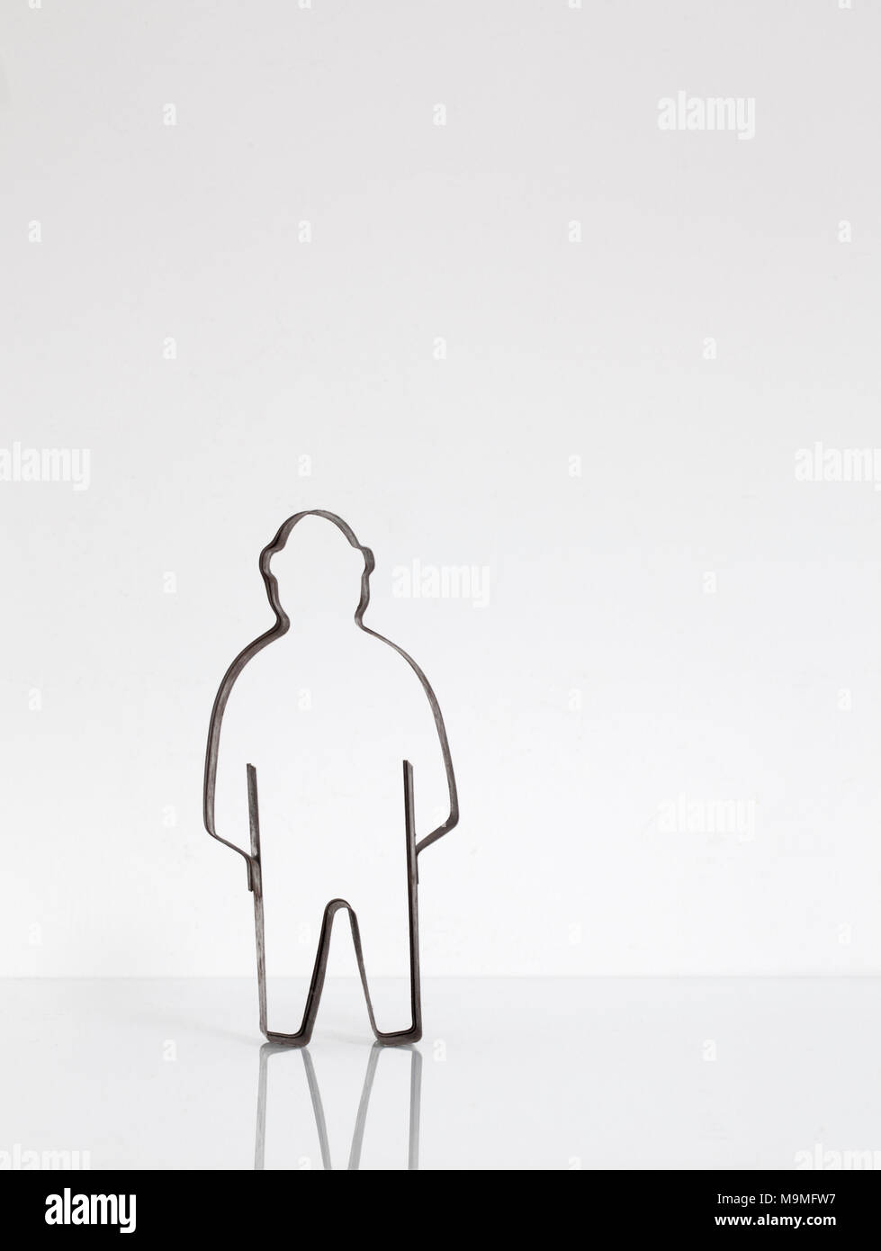 Vintage Gingerbread Man Cookie Cutter Stock Photo - Alamy