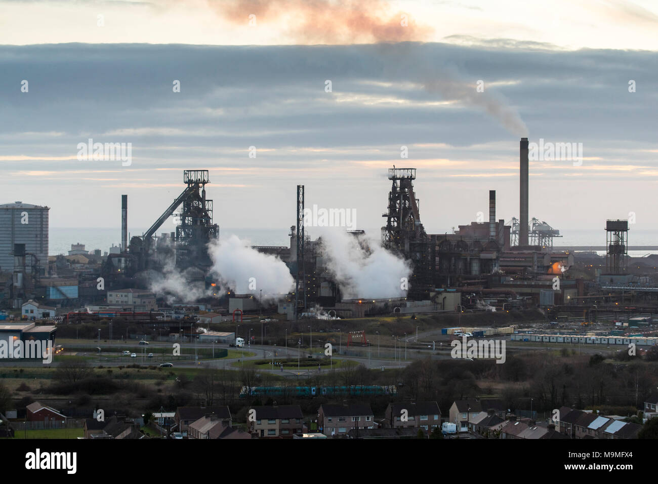 Tata Steel steelworks in Port Talbot, South Wales Stock Photo - Alamy