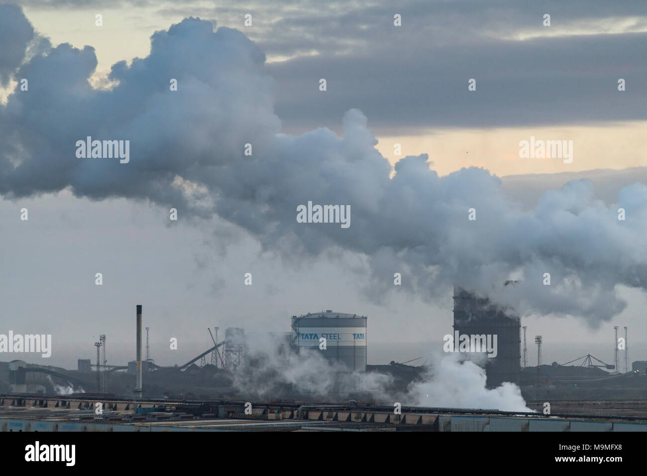 Tata Steel steelworks in Port Talbot, South Wales Stock Photo - Alamy
