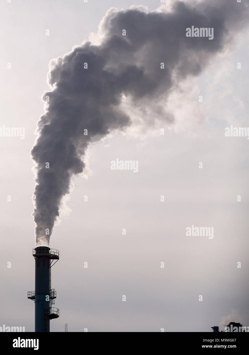 Factory smoke stack london hi-res stock photography and images - Alamy