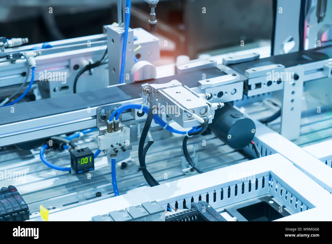 Controler of robotic hand Stock Photo - Alamy