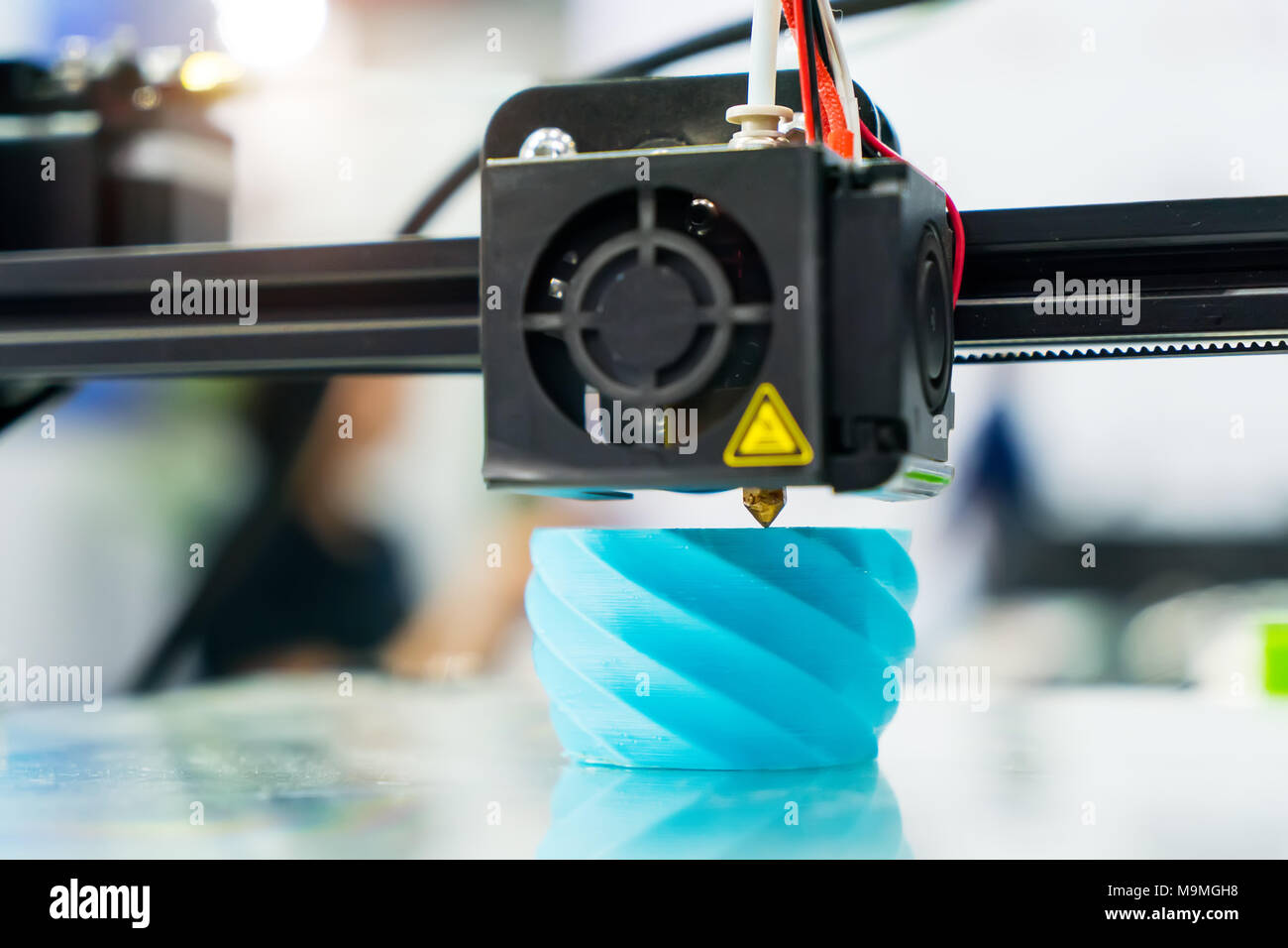 Three dimensional printing machine,3D printer Stock Photo - Alamy