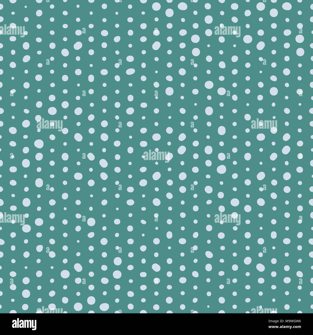 Teal polka dot background hi-res stock photography and images - Alamy
