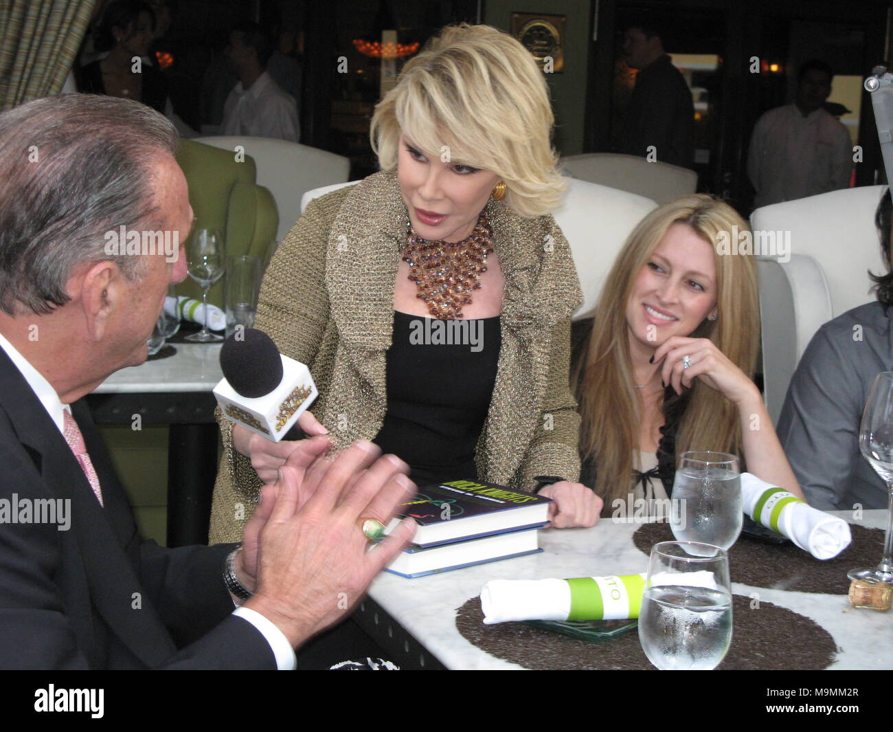 MIAMI BEACH, FL - MARCH 18: Joan Rivers filming her new show in south ...