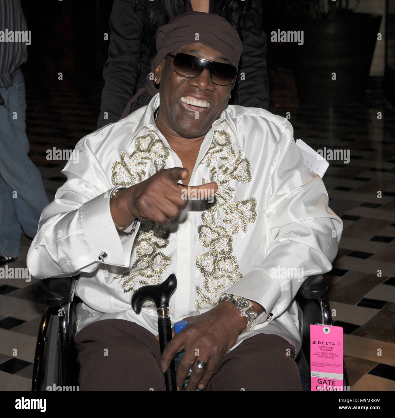 MIAMI BEACH, FL - JUNE 18: Saxophonist Clarence Clemons, a defining ...