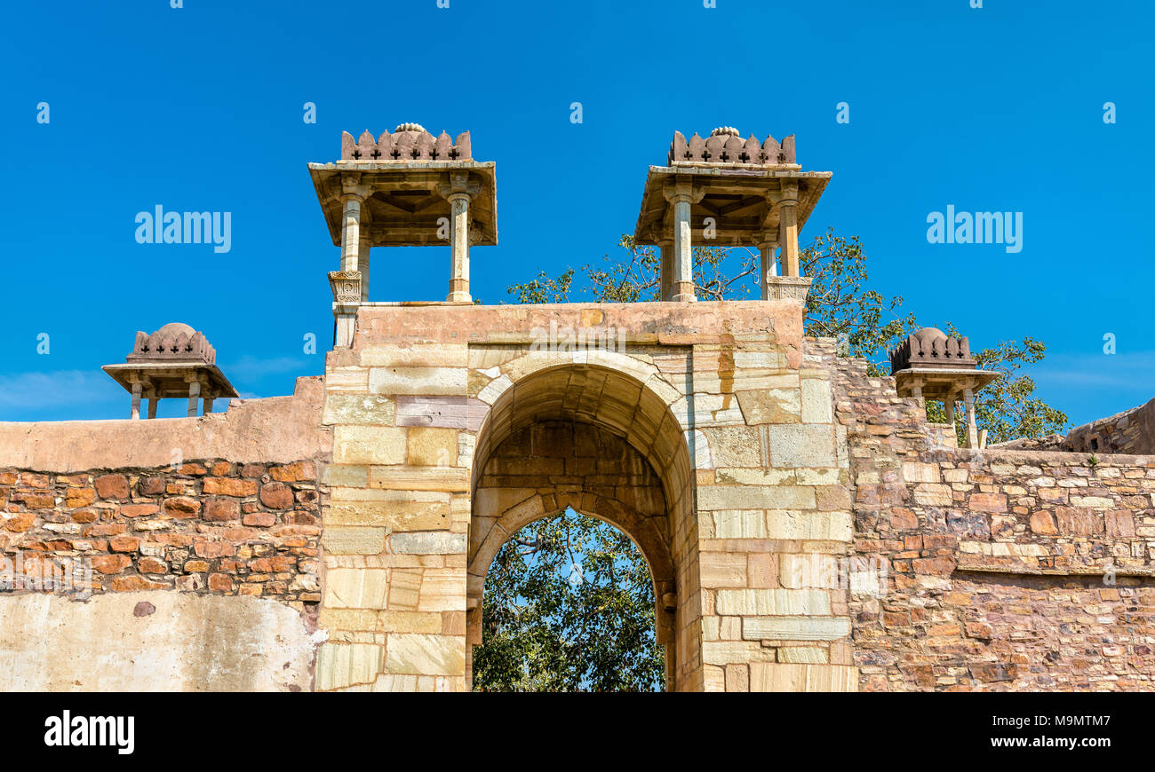 Rana Ratan Singh Mahal, a palace at Chittorgarh Fort - Rajastan, India ...