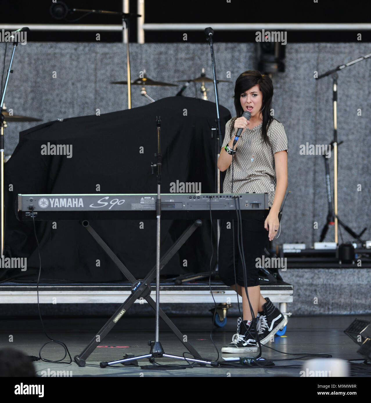 BOCA RATON, FL - JULY 28: Singer Christina Grimmie preforms at the ...