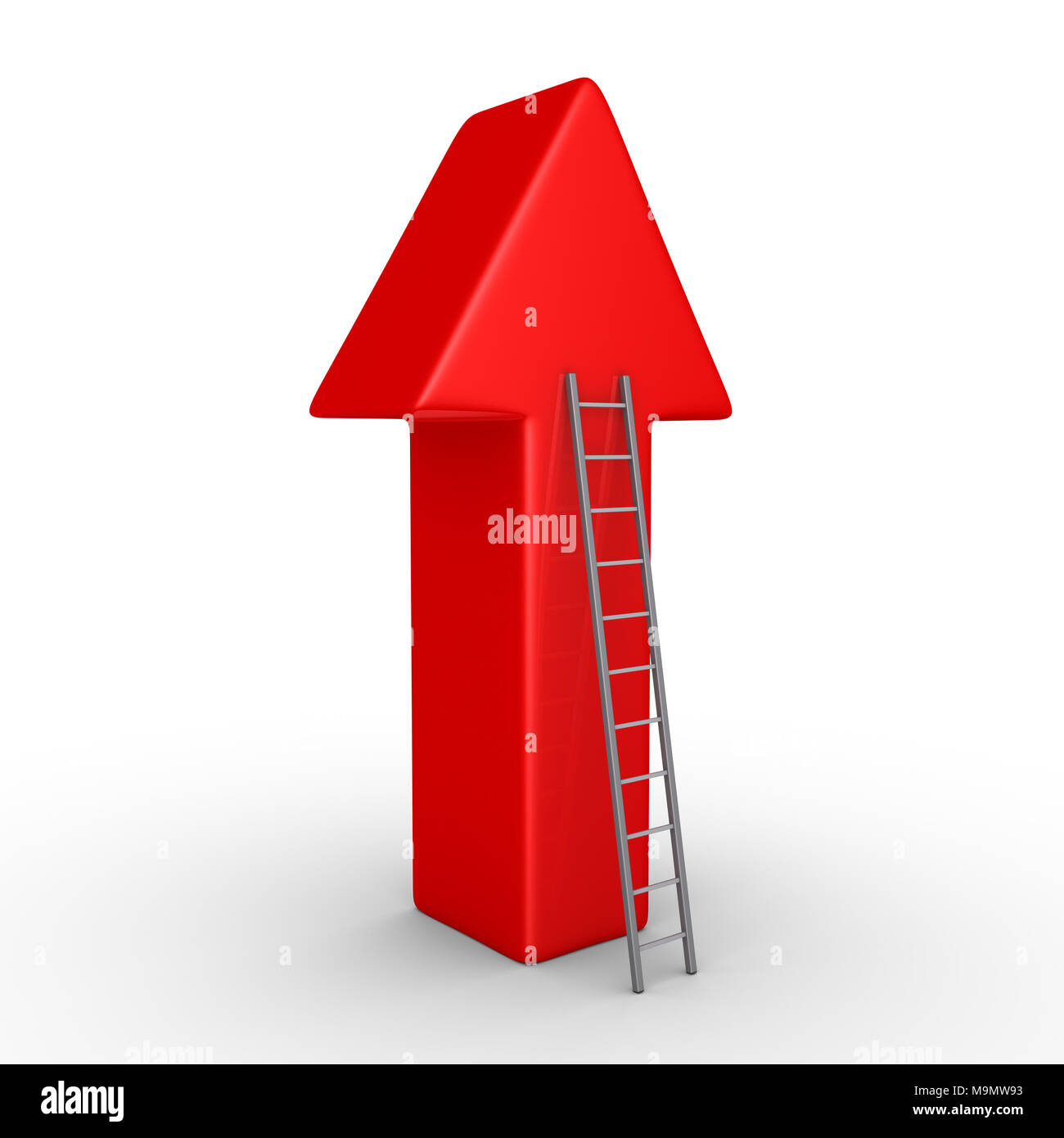 Staircase pointing up arrow hi-res stock photography and images - Alamy
