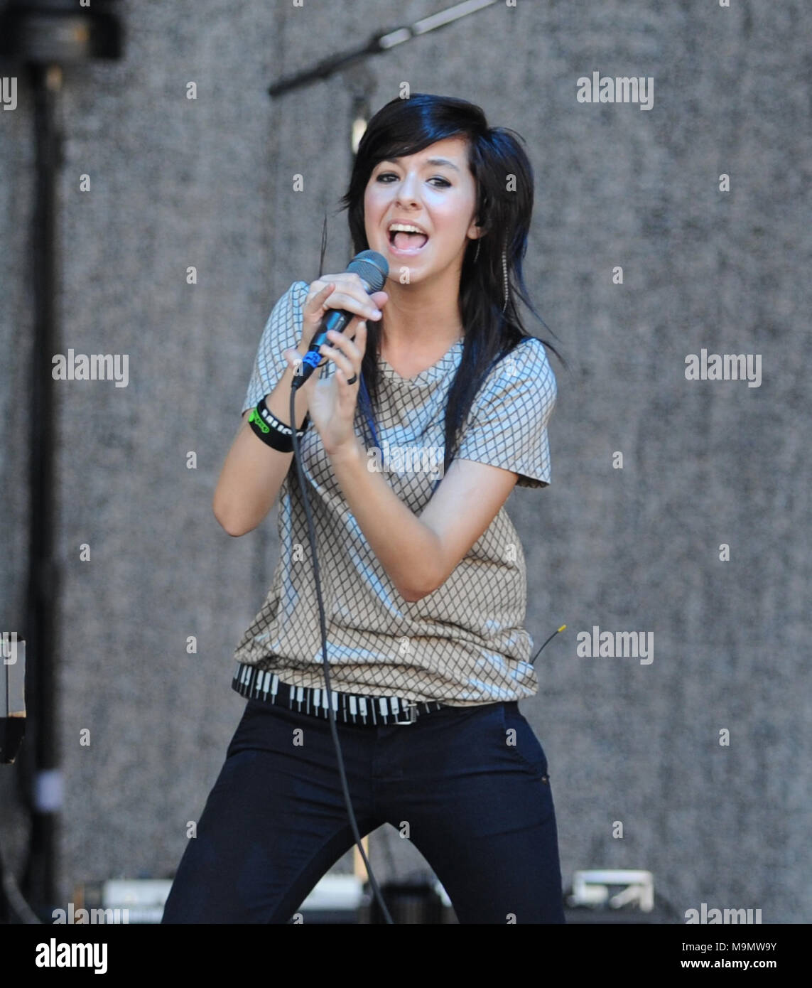 BOCA RATON, FL - JULY 28: Singer Christina Grimmie preforms at the ...