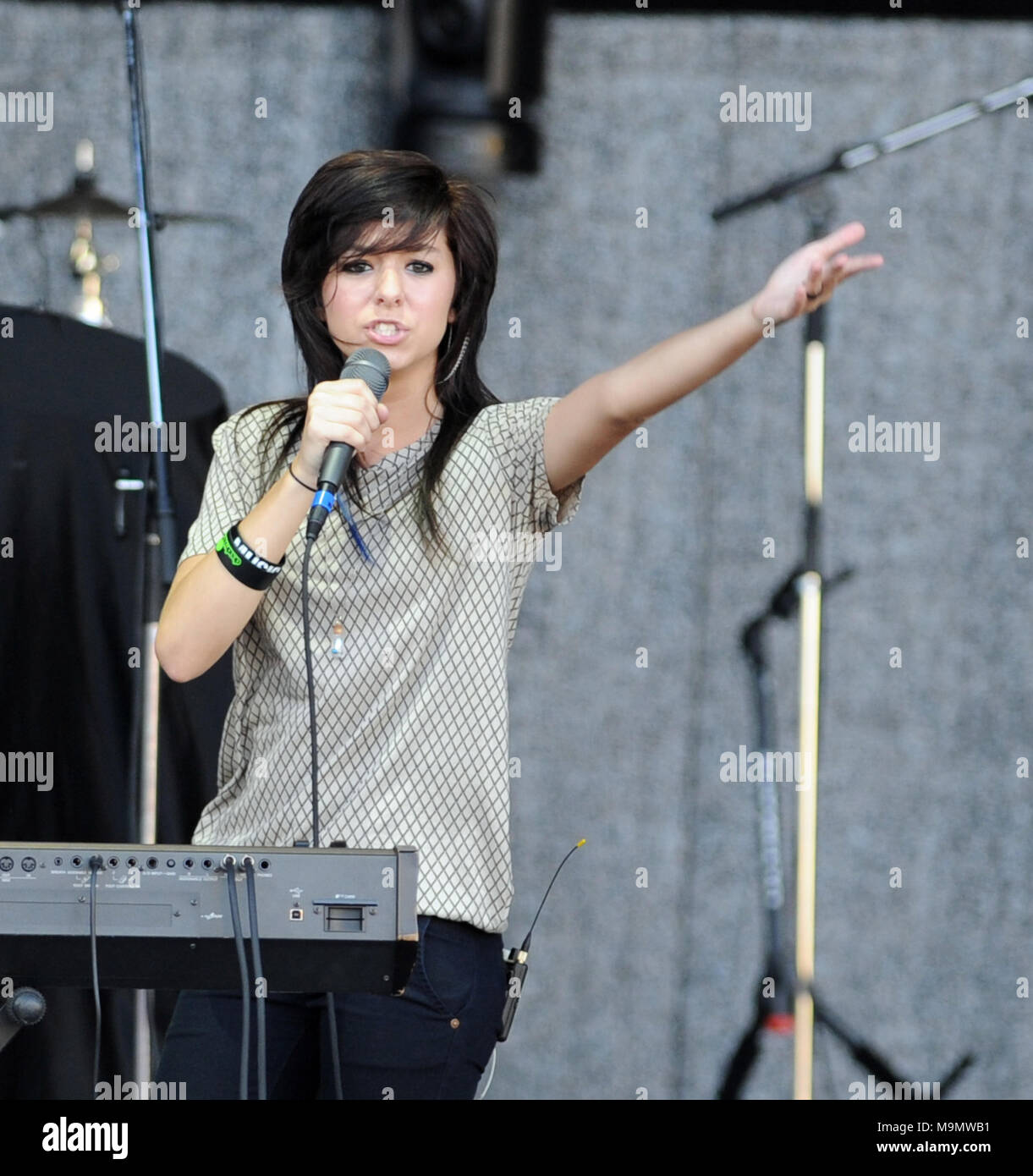 BOCA RATON, FL - JULY 28: Singer Christina Grimmie preforms at the ...