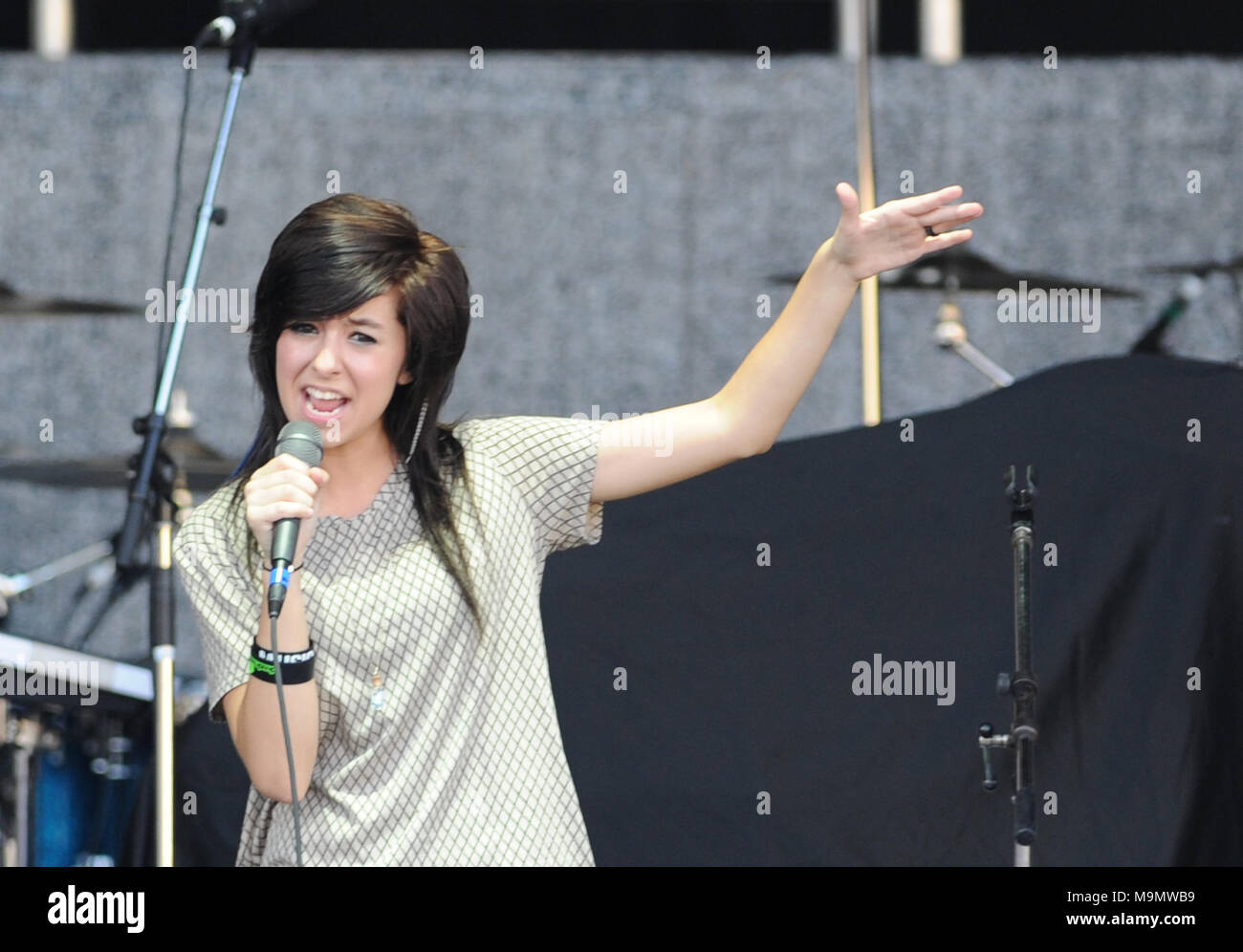 BOCA RATON, FL - JULY 28: Singer Christina Grimmie preforms at the ...