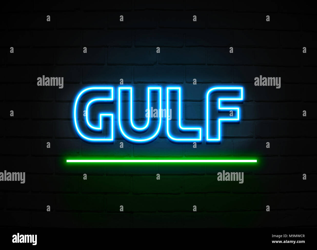 Gulf advert hi-res stock photography and images - Alamy