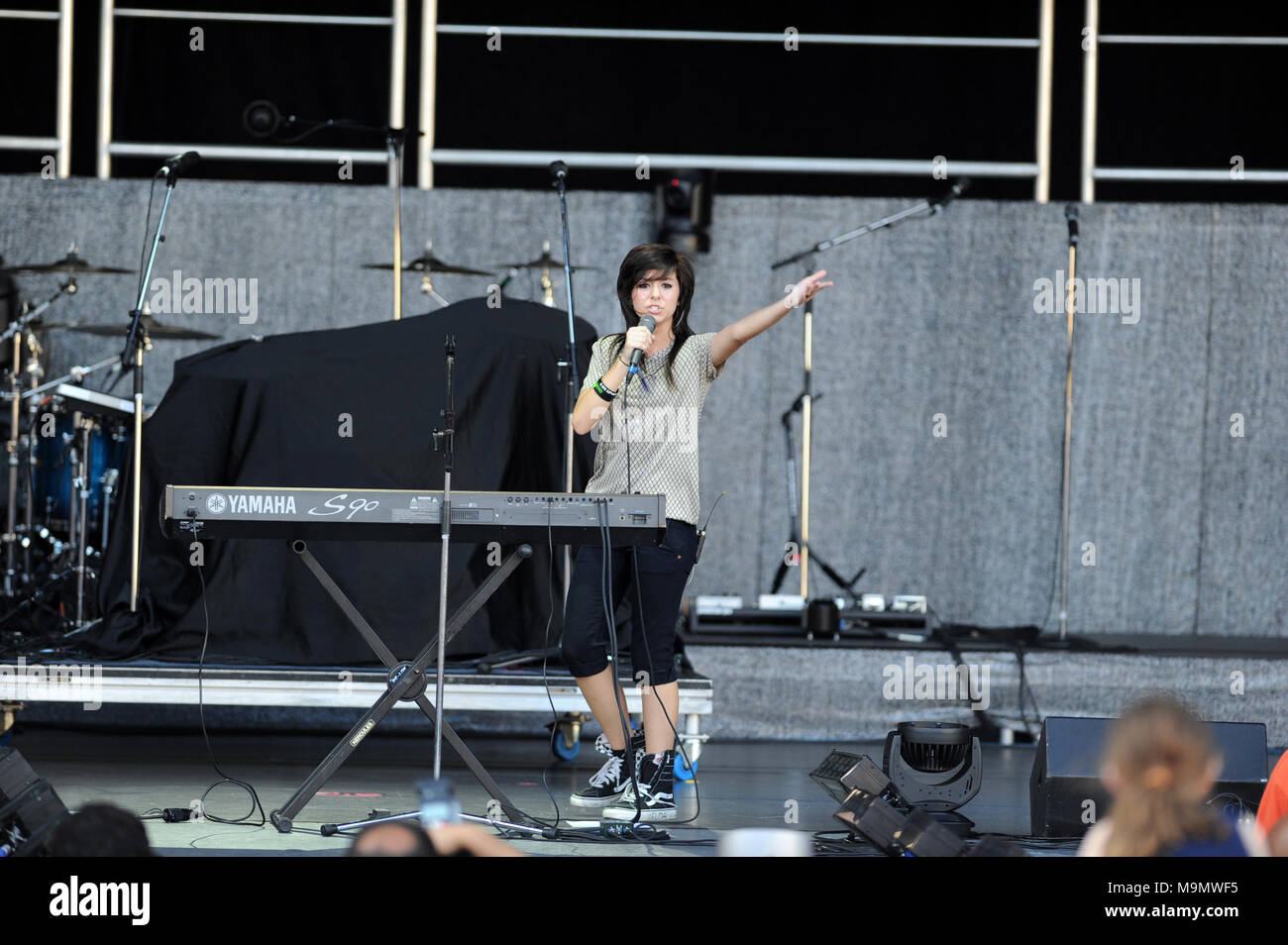 BOCA RATON, FL - JULY 28: Singer Christina Grimmie preforms at the ...