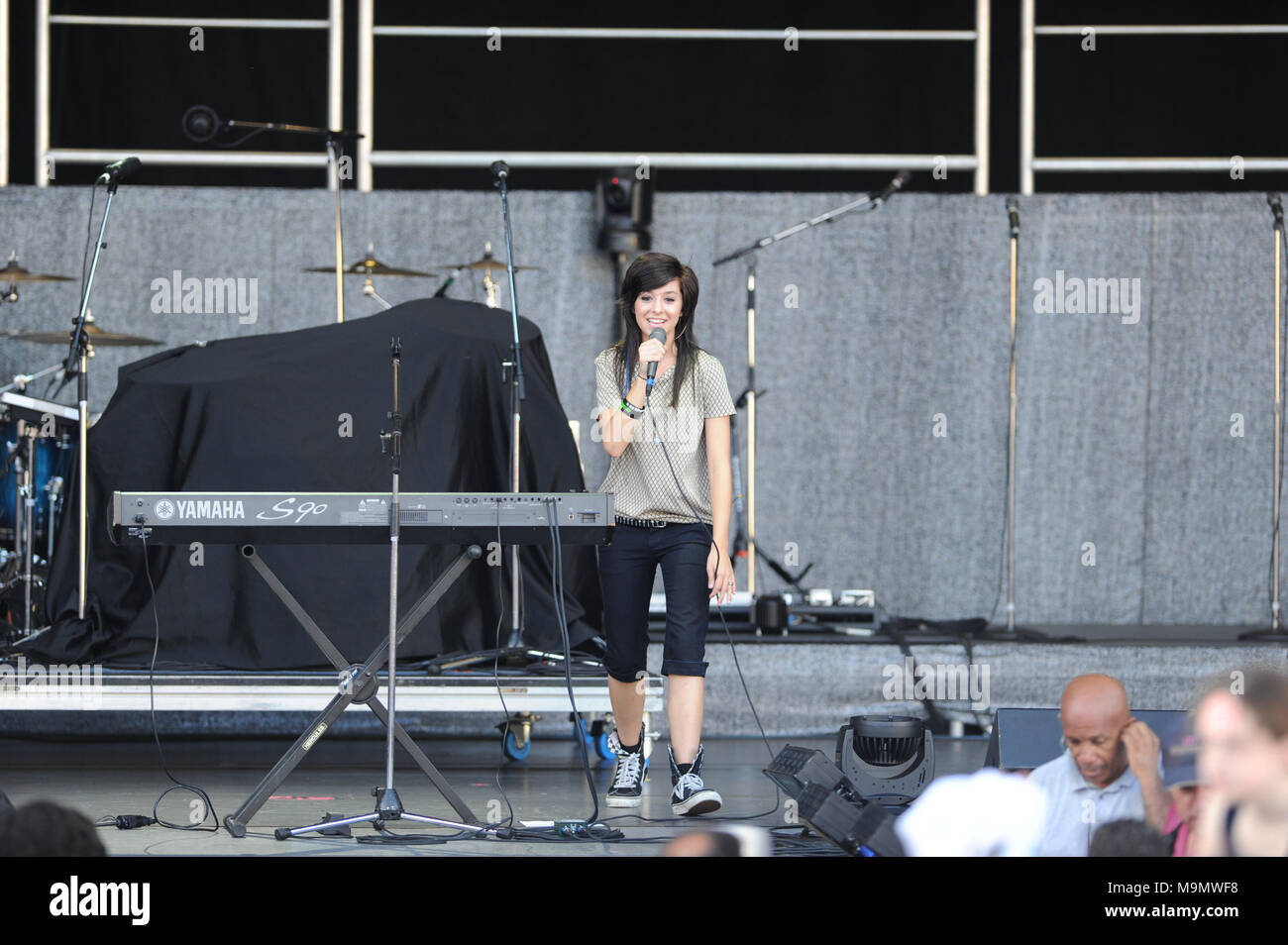 BOCA RATON, FL - JULY 28: Singer Christina Grimmie preforms at the ...
