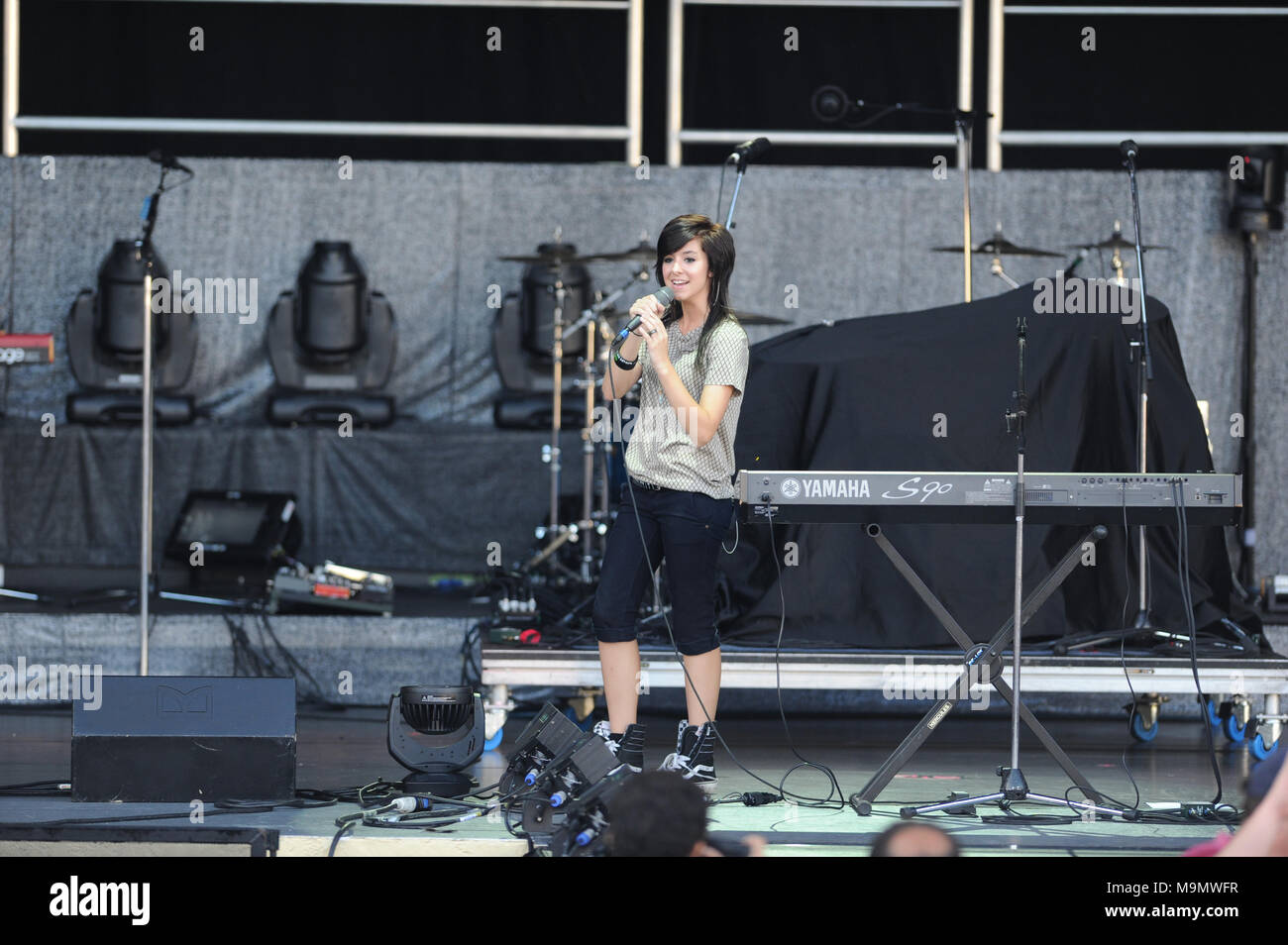 BOCA RATON, FL - JULY 28: Singer Christina Grimmie preforms at the ...