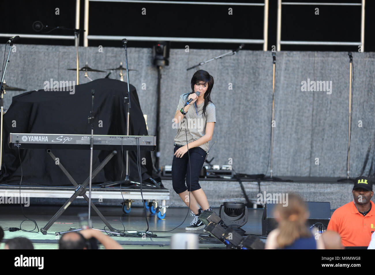 BOCA RATON, FL - JULY 28: Singer Christina Grimmie preforms at the ...