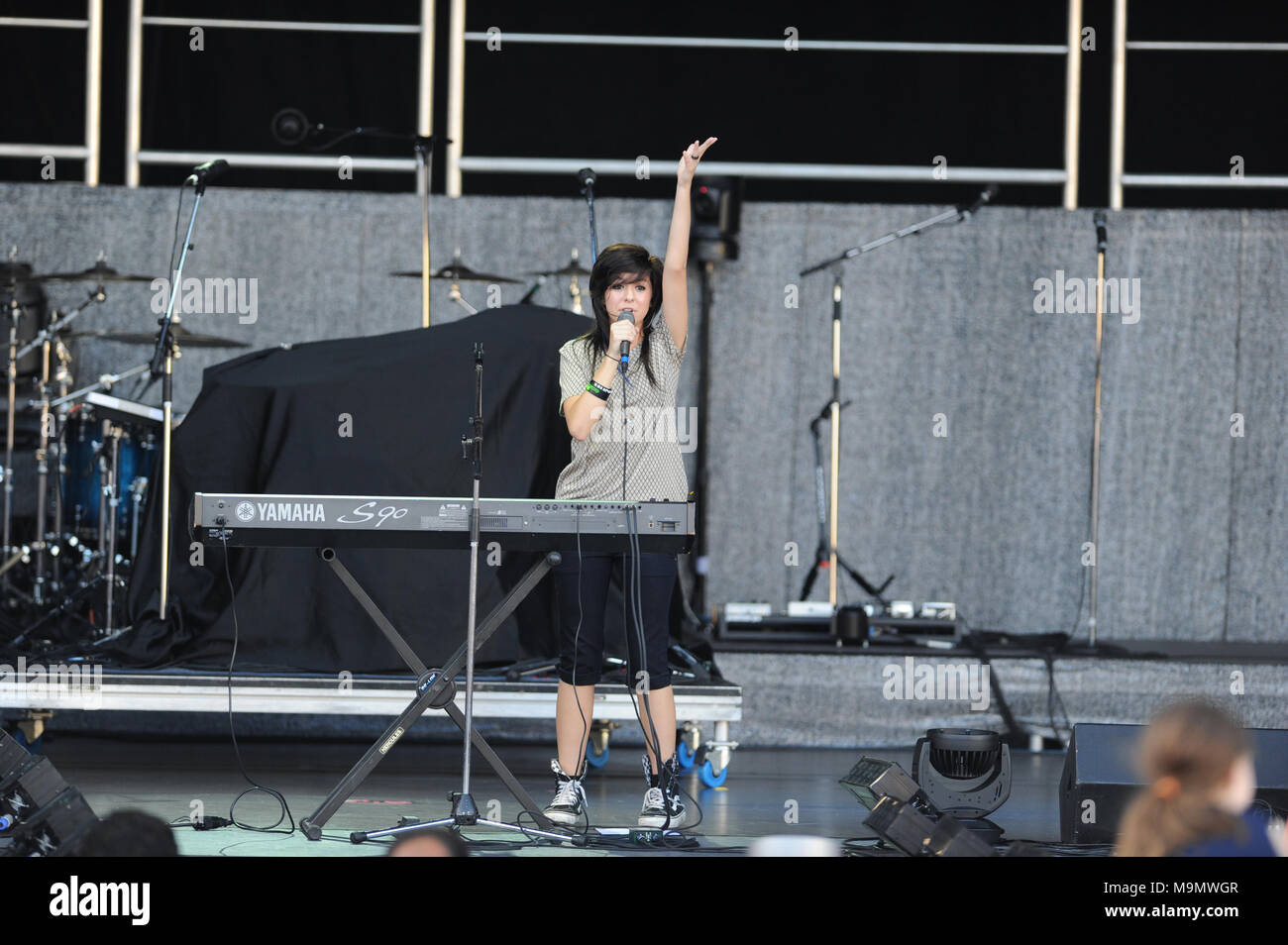 BOCA RATON, FL - JULY 28: Singer Christina Grimmie preforms at the ...