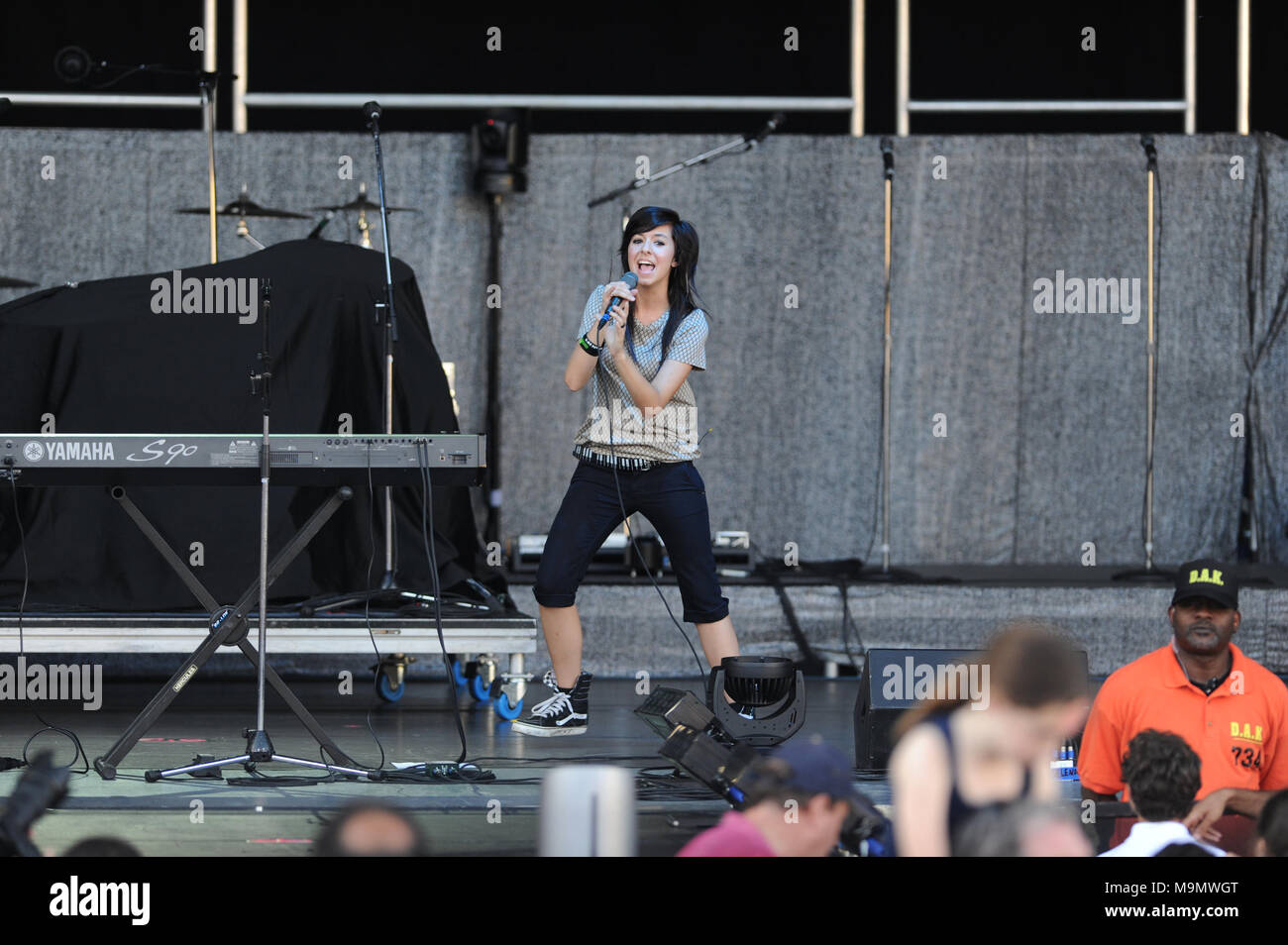 BOCA RATON, FL - JULY 28: Singer Christina Grimmie preforms at the ...