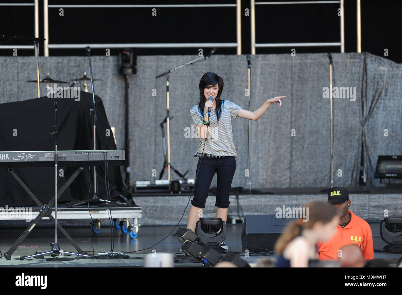 BOCA RATON, FL - JULY 28: Singer Christina Grimmie preforms at the ...