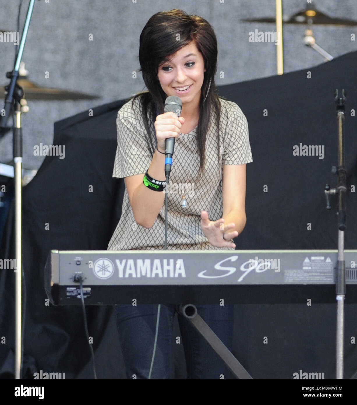 BOCA RATON, FL - JULY 28: Singer Christina Grimmie preforms at the ...